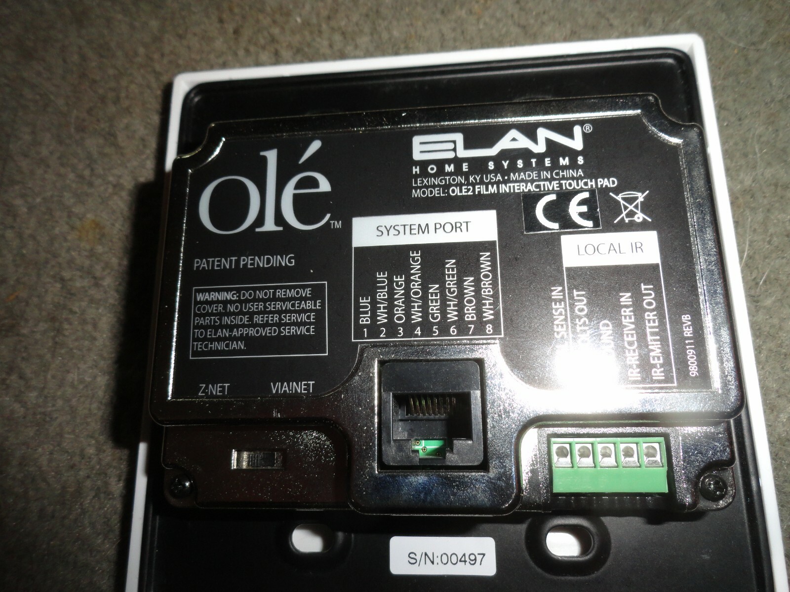 ELAN OLE2 FILM INTERACTIVE TOUCH PAD (HOME SYSTEM) | eBay