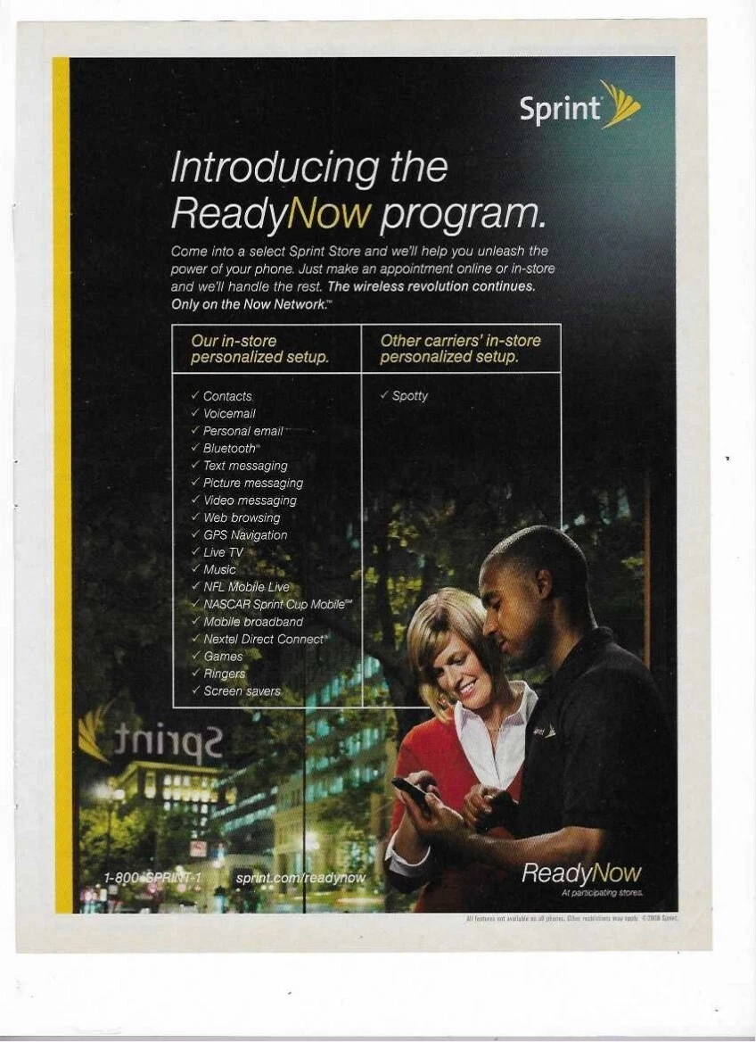 Sprint Print Ad