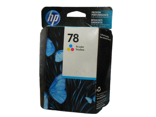 GENUINE HP 78 Tri-Color Ink Cartridge C6578DN NEW SEALED BOX. | eBay