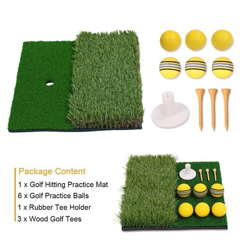 AU Grass Training Mat Spike Foam Balls The Golf Batting Mat Indoor ...