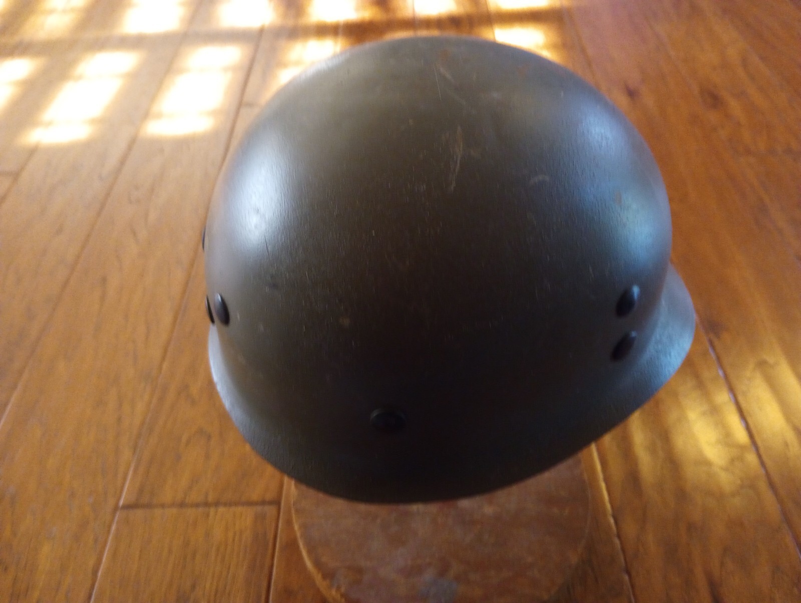 BELGIAN MILITARY M71 AIRBORNE PARATROOPER HELMET GERMAN MADE BELGIUM ...