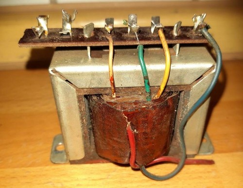 Übertrager / Trafo aus Telefunken Dacapo (Allstrom-Super) Röhrenradio ...