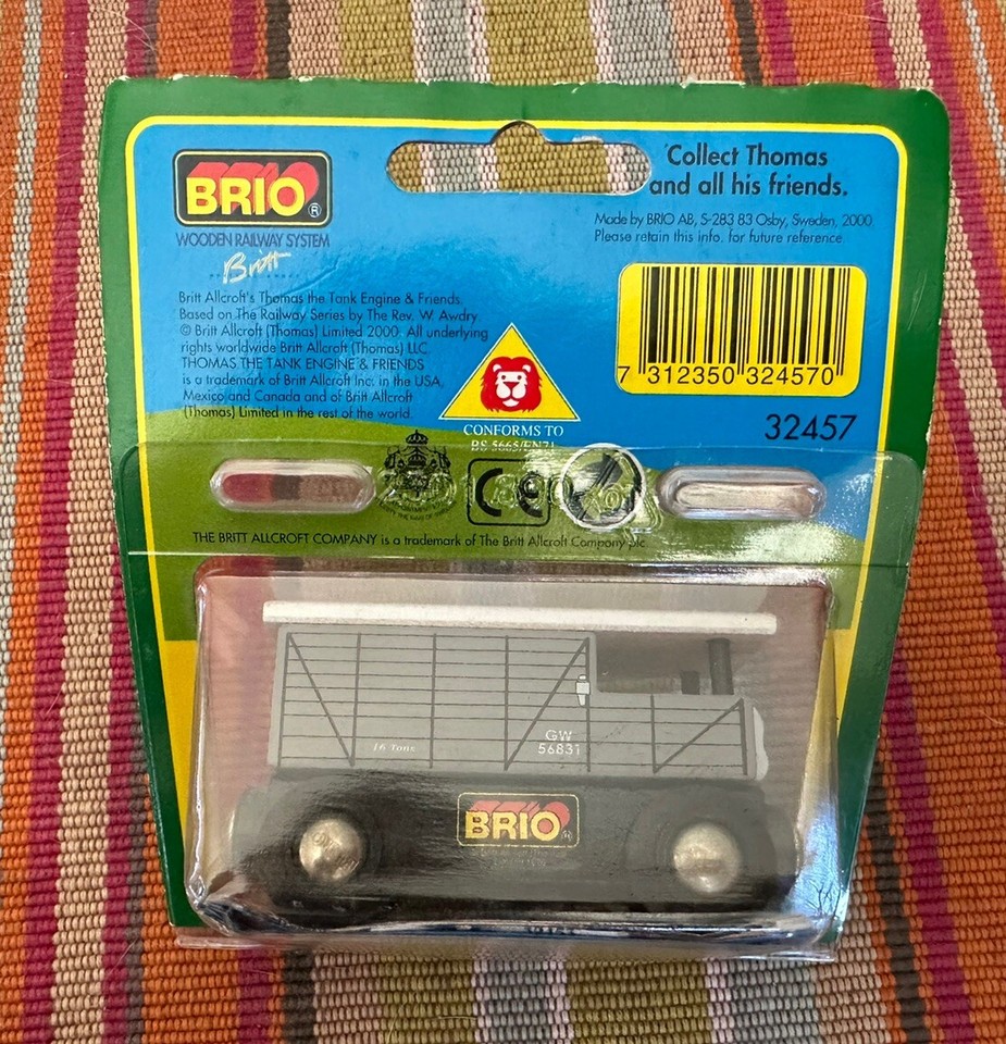 32457 BRIO Wooden Thomas Train Toad the Brake Van! New!! | eBay