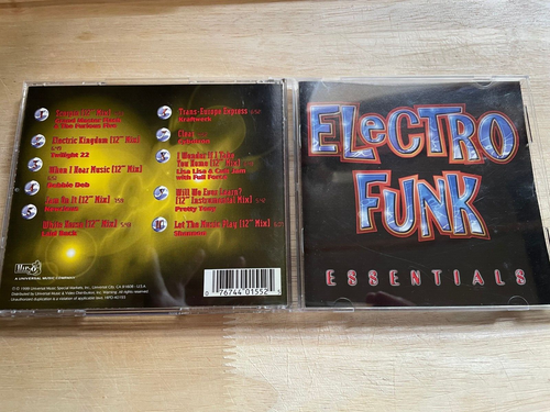 Electro Funk Essentials (CD, 1999) Self Titled S/T Electro Funk | eBay