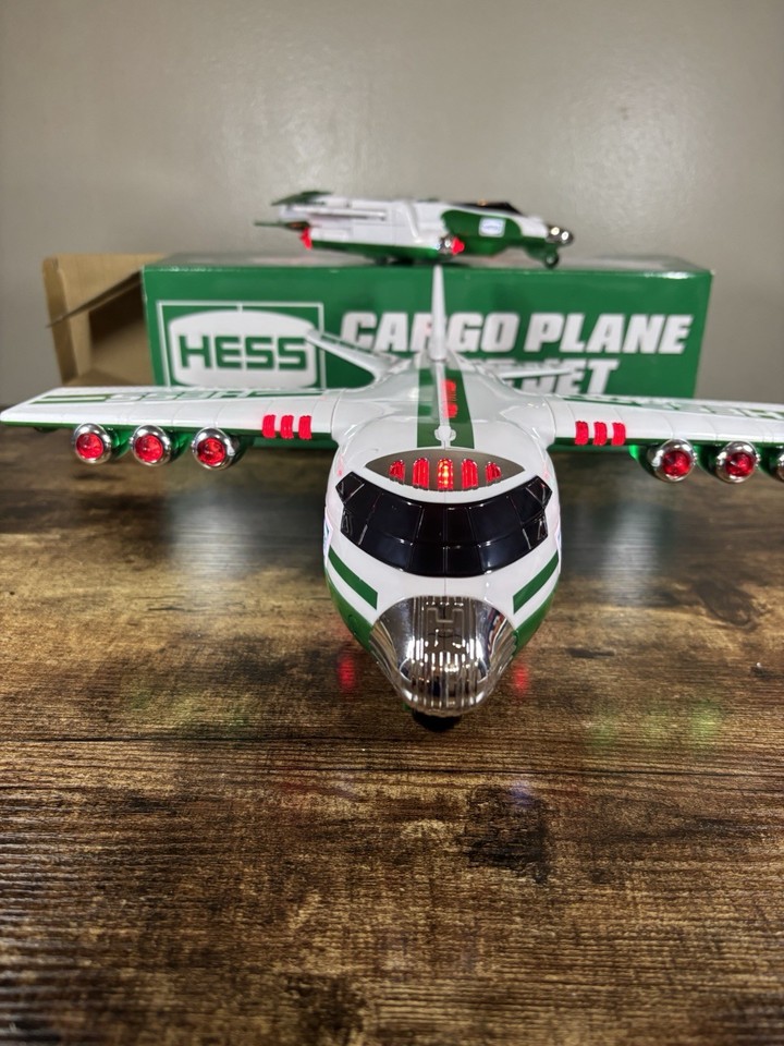 2021 HESS TRUCK COLLECTIBLE TOY CARGO PLANE AND JET - LED LIGHTS/SOUNDS ...