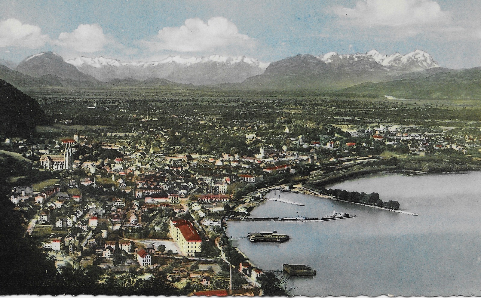 Vintage German Postcard UnUsed Bregenz am Bodensee Vorarlberg | eBay