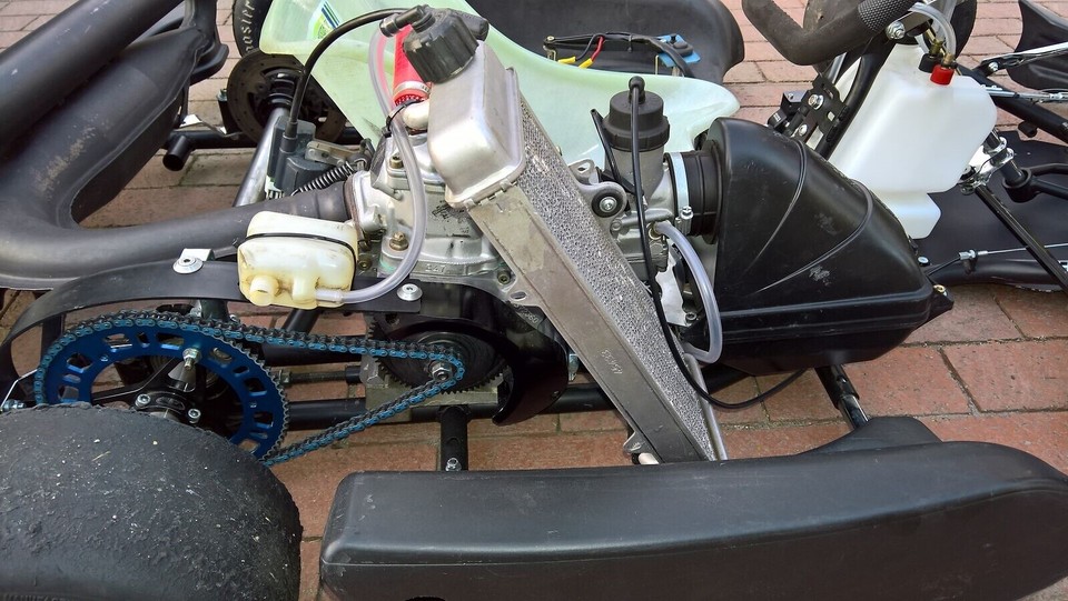 Haase 1010mm Cadet Junior Intermediate Kart Chassis + Rotax Jr. Max ...
