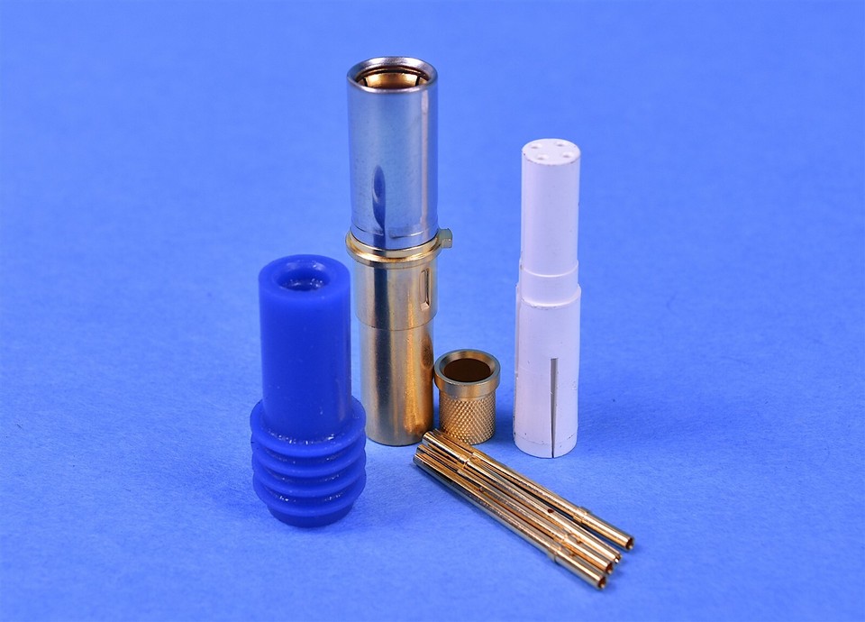 TE Connectivity Quadrax Size 8 Mil-Spec Socket Contact P/N: 1445693-4 ...