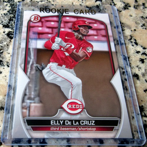 ELLY DE LA CRUZ 2023 Bowman Rookie Card RC Cincinnati Reds 21 HR 60 SB🔥 ...