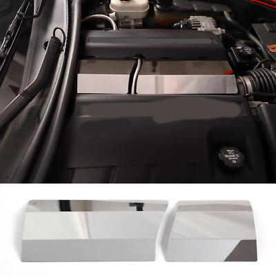 Stainless Engine Bay INTAKE MANIFOLD PLENUM COVER Plate Fits corvette ...