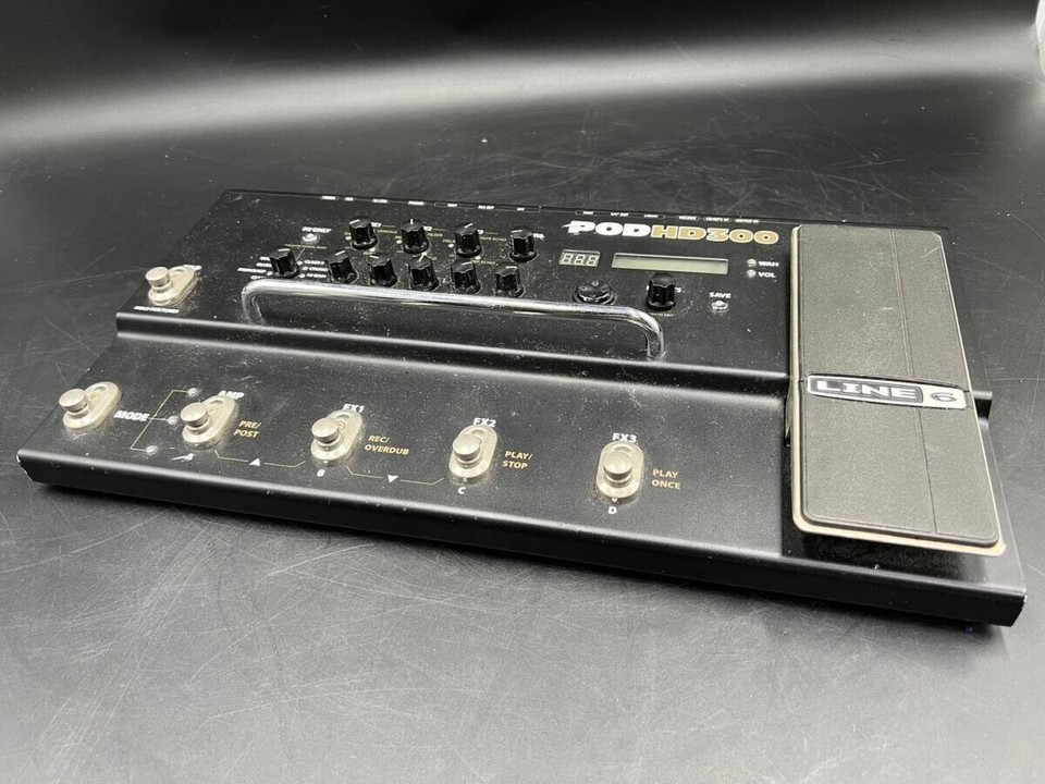 Line 6 Pod HD300 Multi-Effect Amp Modeler Pedal Board Used Tested | eBay