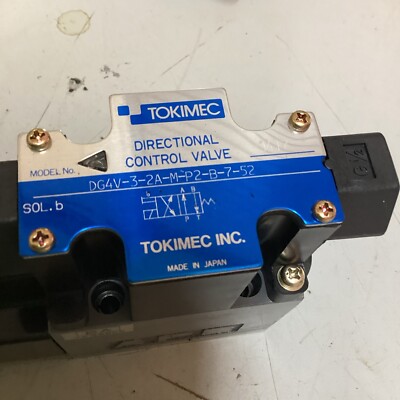 Tokimec DG4V-3-2A-M-P2-B-7-52 Directional Control Valve #48250740 | eBay