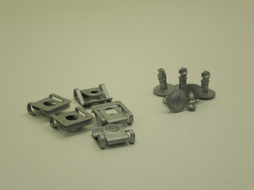 Audi A6 Allroad 4F C6 Engine Undertray Fixings x5 Bolts and Shims ...