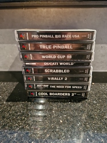 Ps1 Game Bundle Pinball Ducati Scrabble Need For Speed | eBay