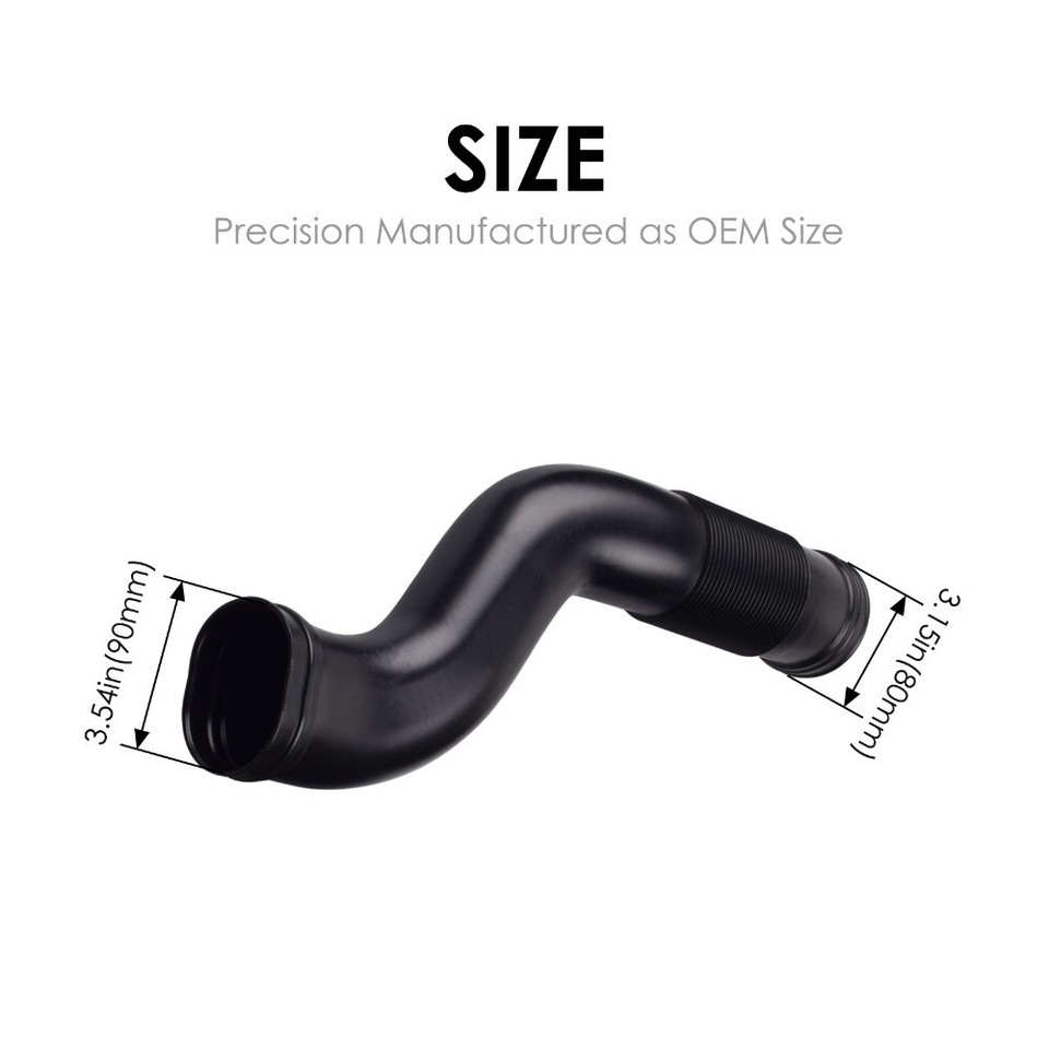 Left & Right Air Intake Duct Pipe Hose for Mercedes Benz ML350 ML300 ...