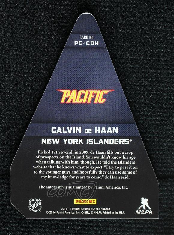 2013-14 Panini Crown Royale Pacific's Choice Ruby Holo /25 Calvin de ...