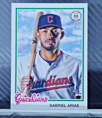 Gabriel Arias 2022 Topps Archives 1978 ROOKIE #183 - Guardians RC | eBay