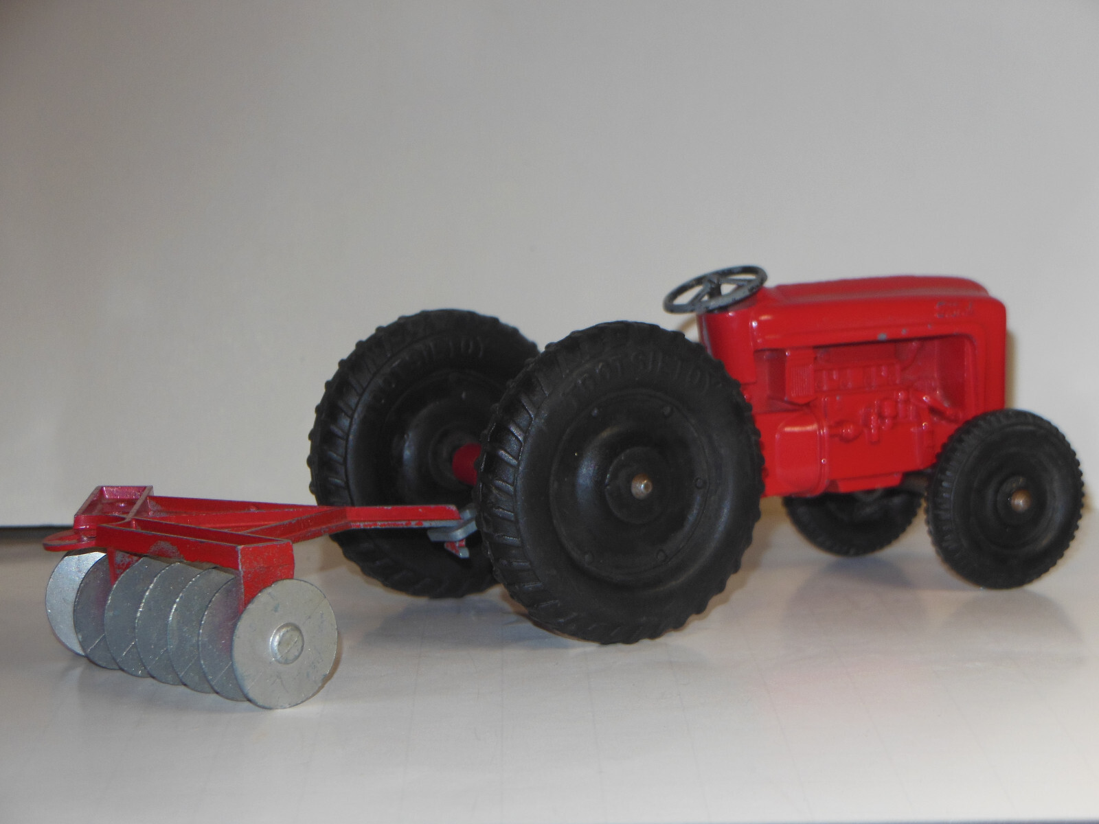 Tootsietoy Ford 8N tractor with disc harrow | eBay