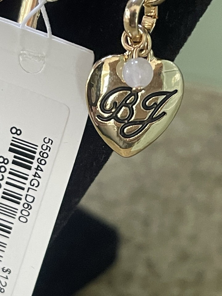 New! Betsey Johnson Love Spell Valentine's Necklace, Bracelet ...