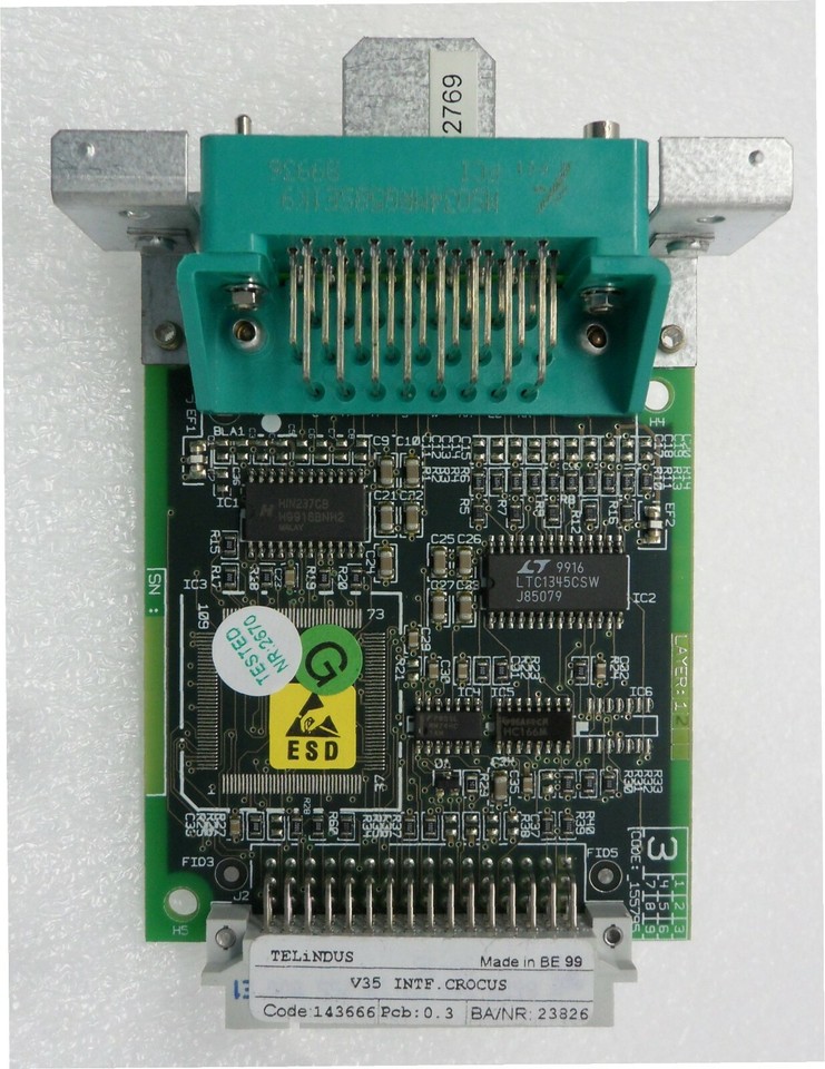 Modular Interface V.35 for Telindus Crocus 2MBPS DSL Modem 143666 | eBay