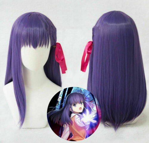 Fate stay night Matou Sakura Cosplay Violet Wig | eBay