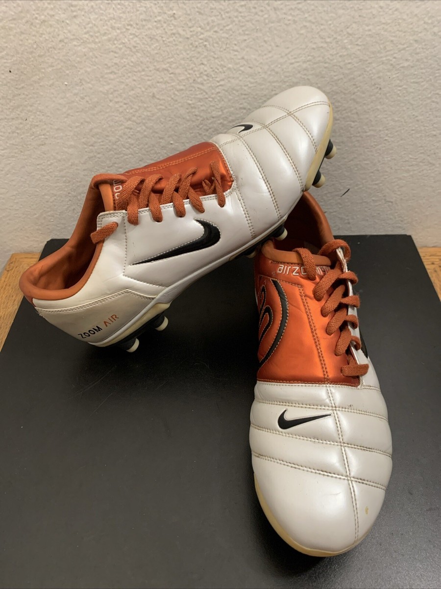 Nike Air Zoom Total 90 III Cleats Orange Silver 308931-103 Nike Air Zoom Total 90 III Cleats Orange Silver 308931-103