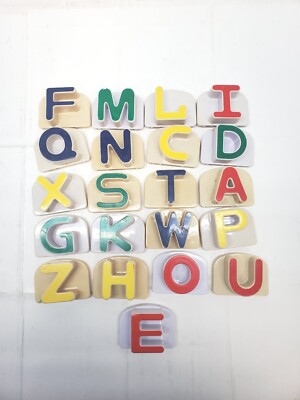 Leap Frog LeapFrog Fridge Phonics Alphabet Upper Letters EUC MISSING B ...