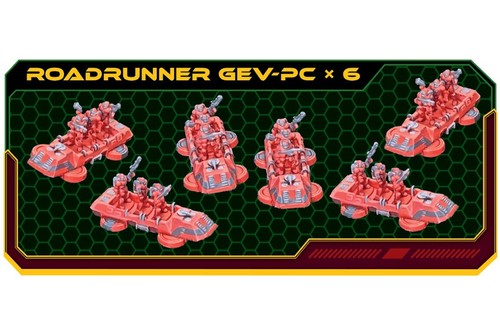 OGRE: Miniatures Set 4 ROADRUNNER GEV-PC x6 Minis NEW!! | eBay