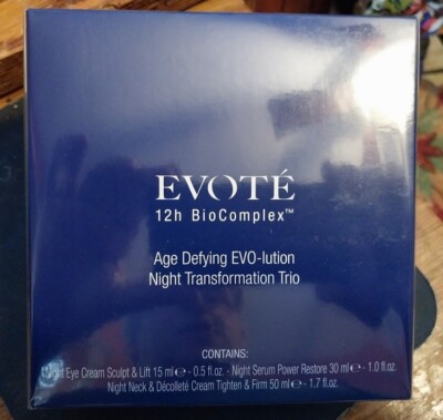 EVOTE 12h BioComplex Age Defying EVO-lution Night Transformation Trio NIB | eBay