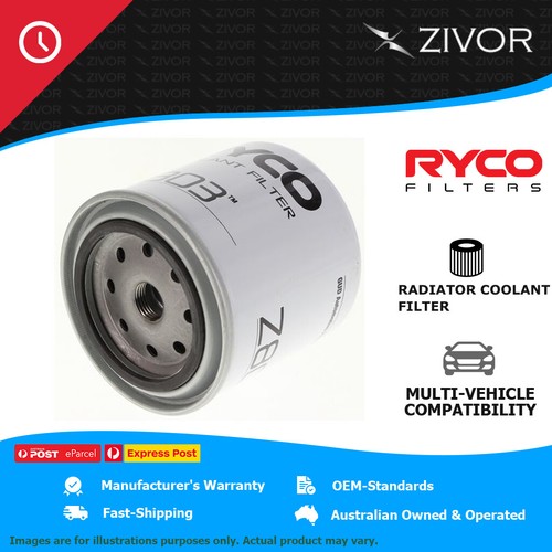 New RYCO Heavy Duty Radiator Coolant Filter For HOLLAND D255 8.3L 6CTAA ...