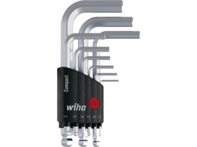 WIHA 40410 Winkelschraubendrehersatz 369 KH9 9-teilig Compact-Halter SW ...