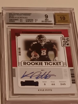 kyle pitts autographed rookie card | eBay