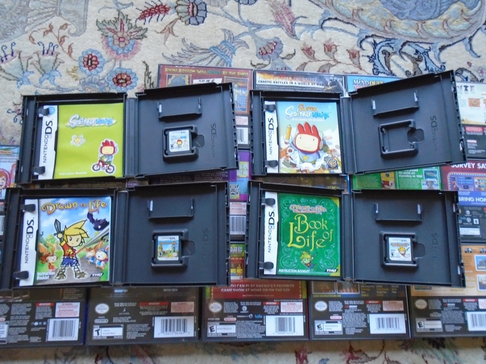 Collection of 43 Nintendo DS games - TESTED (mario, kirby, yoshi, hello ...