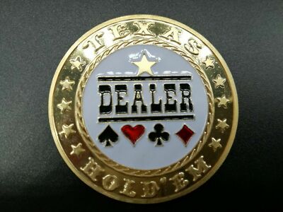 New Metal Dealer Button,Poker button,Texas hold'em button 1pc | eBay