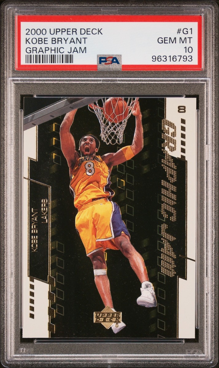 2000 Upper Deck Graphic Jam #G1 Kobe Bryant | PSA 10 - GEM 2000 Upper Deck Graphic Jam #G1 Kobe Bryant | PSA 10 - GEM