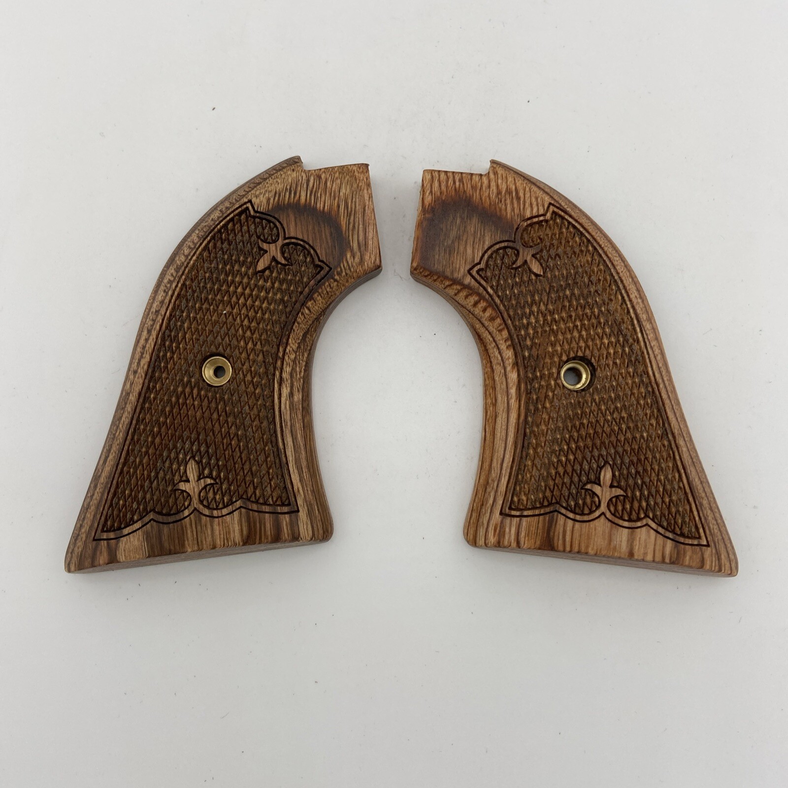 Altamont Wood Grips - Heritage Rough Rider Walnut Strato Checkered | eBay