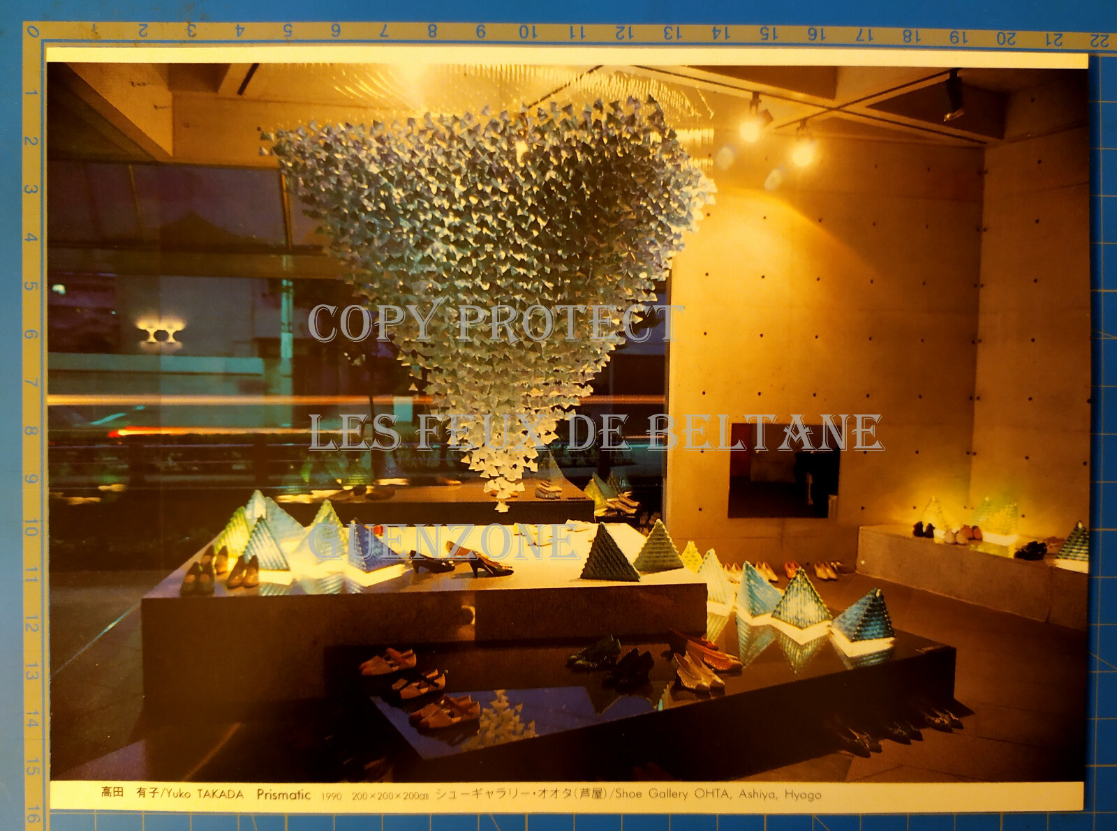 YUKO TAKADA PRISMATIC SHOE GALLERY OHTA HYOGO JAPAN ART photo document ...