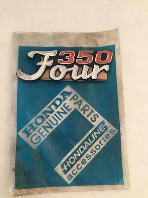 Nos Honda Cb 350 Side Cover Emblem 87128-333-000 | eBay