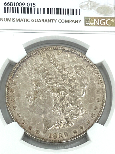 1889-CC NGC Morgan Silver Dollar XF Details Rim Filing | eBay