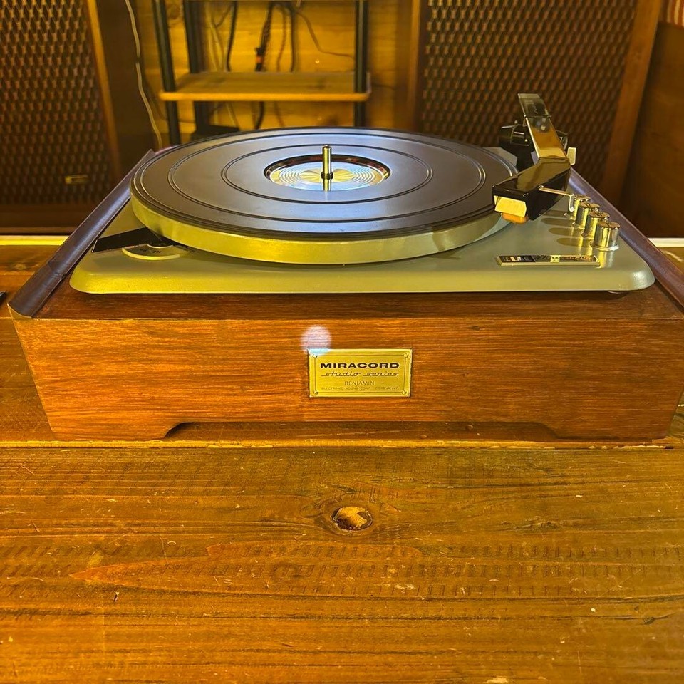 ELAC 10H Miracord automatic turntable include MST1 cartridge 1960s ...