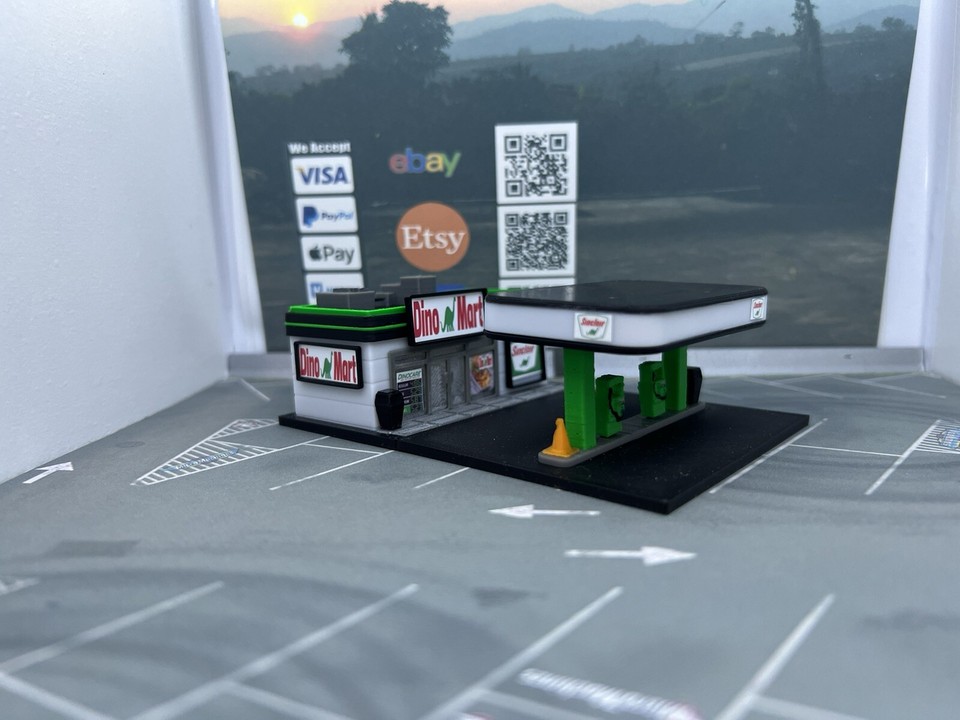 Micro Machines Gas Station | eBay