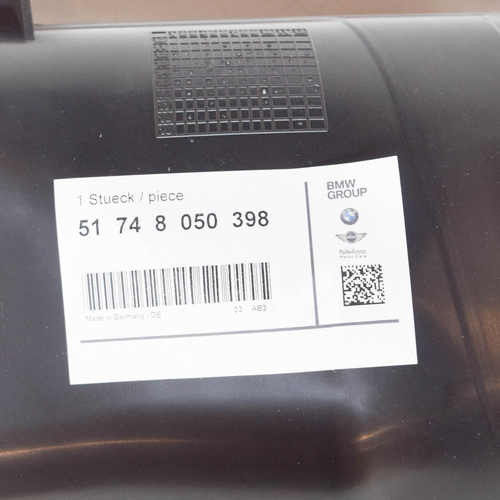 NEW BMW 6 F06 RADIATOR COOLING RIGHT AIR DUCT 51748050398 8050398 2016 ...