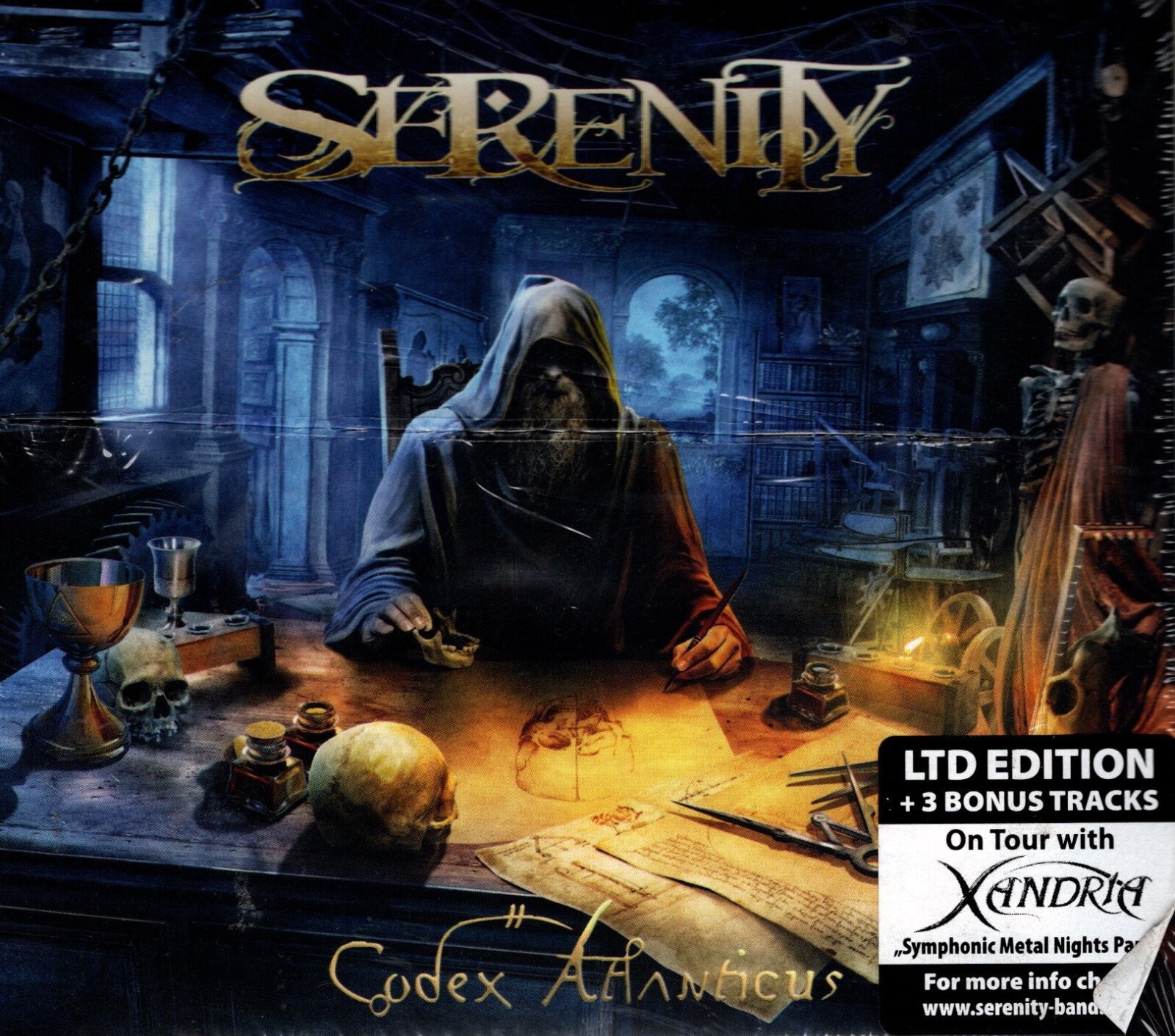 Codex Atlanticus by Serenity (Austria) (CD, Jan-2016, Napalm Records ...