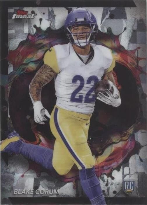 2024 Topps Finest - Rare Blake Corum #285 (RC) for sale online | eBay