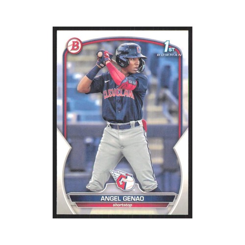 Angel Genao 2023 Bowman Prospects #BP-140 Cleveland Guardians Baseball ...