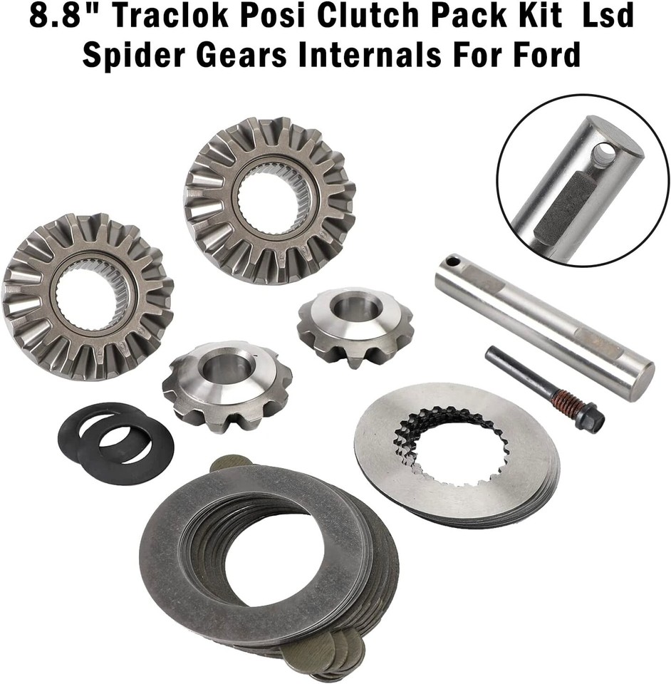 8.8" Traclok Posi Clutch Pack Kit Lsd Spider Gears For Ford 8.8" Truck ...