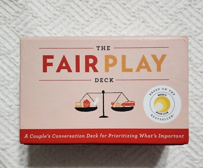 Fair Play Game- Couple's Conversation Game For Prioritizing What's ...