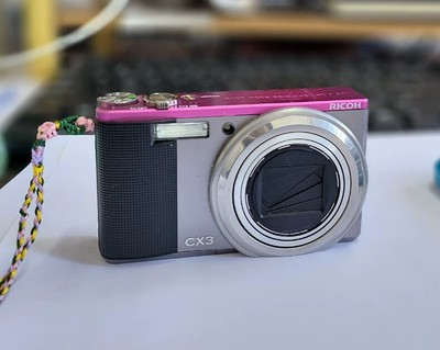 Ricoh CX3 Compact Digital Camera two tone 10MP Optical Wide Zoom | eBay