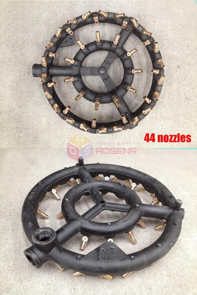 Cast Iron 88 Nozzles Gas Jet Tips Burner for Kitchen Cooking Propane ...
