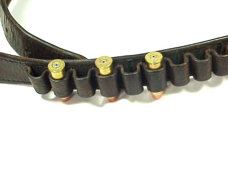 Original MILES CITY SADDLERY CO. - .44-40 Cal. Cartridge Belt | eBay